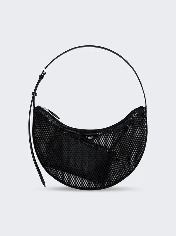 Alaïa Alaãa Demi Lune Fishnet Bag