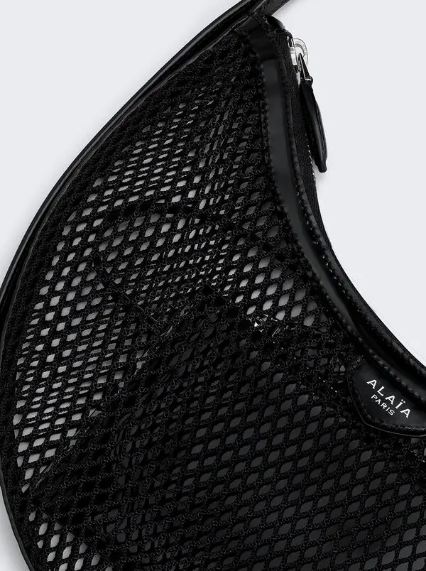 Alaïa Alaãa Demi Lune Fishnet Bag