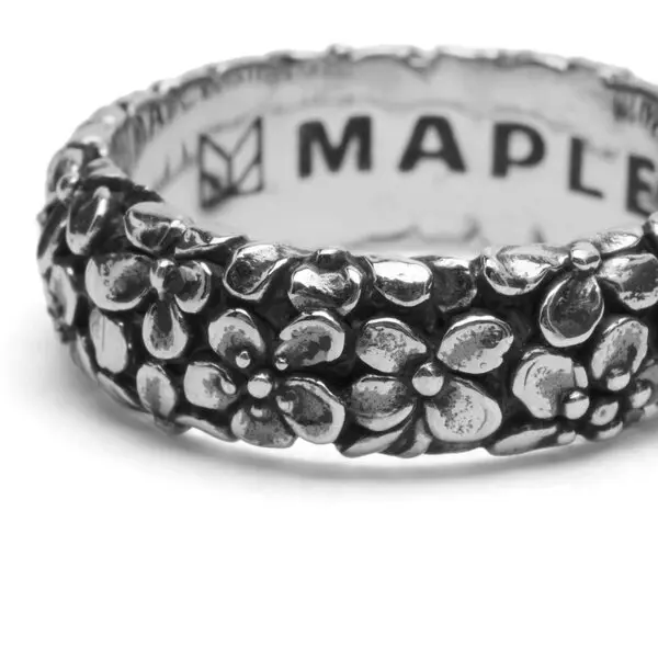 MAPLE Floral Band Ring