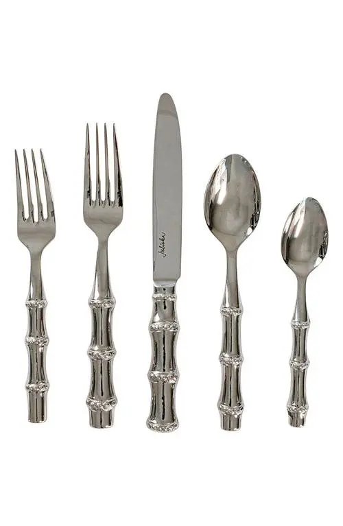 JULISKA Bamboo 20-piece Flatware Set - Polished