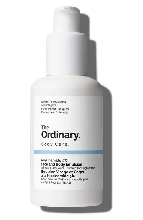 THE ORDINARY Niacinamide 5% Face And Body Emulsion For Dark Spots & Uneven Tone - No Color