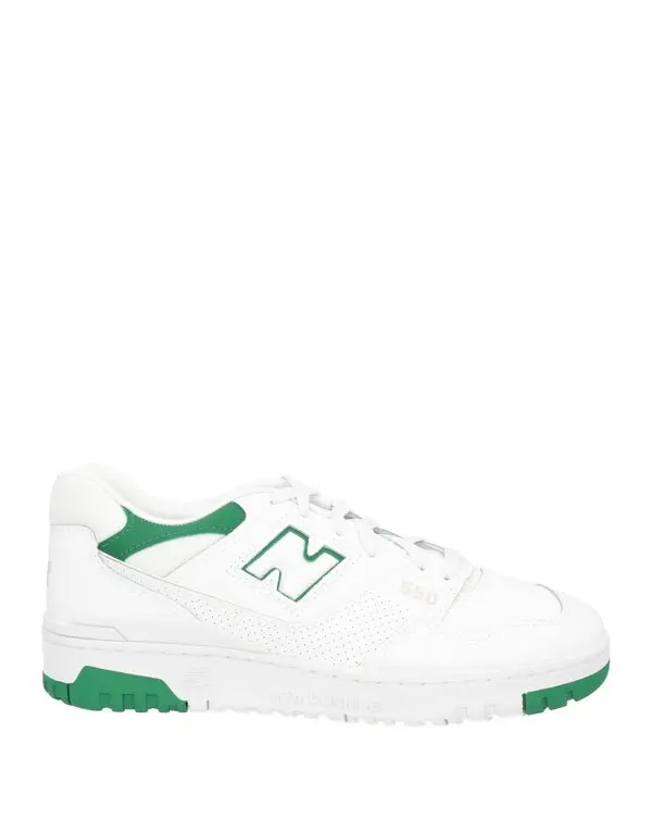 NEW BALANCE Low-top Leather Sneakers - White