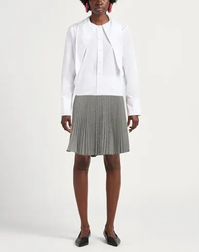 Sandro Mini Skirt Cream Size Polyester