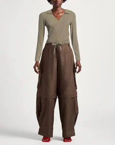 Karl Lagerfeld Ribbed Knit Wrap Cardigan