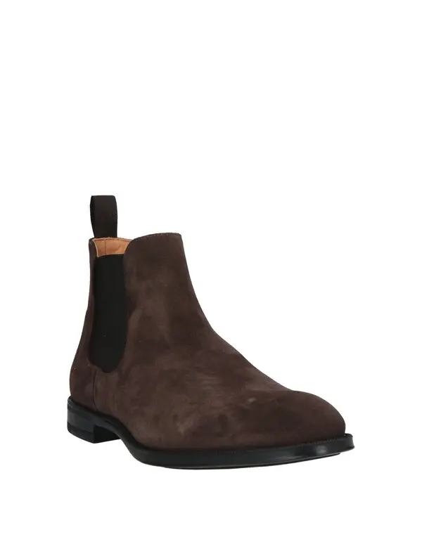 DOUCAL'S Leather Chelsea Boots - Brown