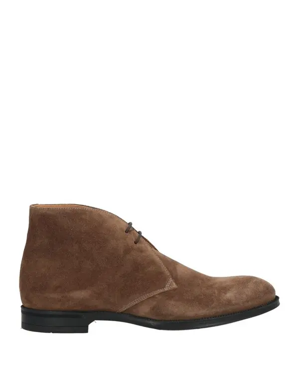 DOUCAL'S Calfskin Ankle Boots - Grey