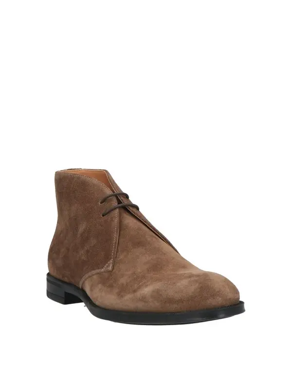 DOUCAL'S Calfskin Ankle Boots - Grey