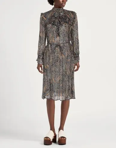 Antik Batik Midi Flared Dress