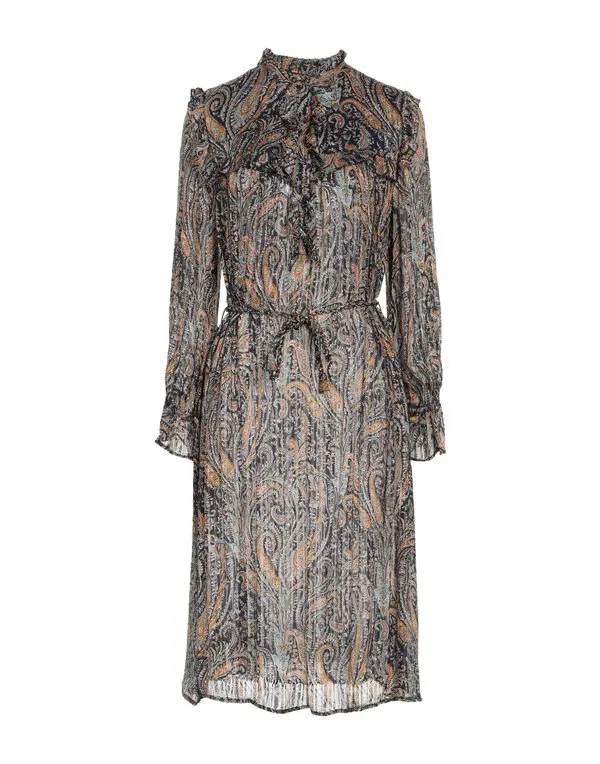 Antik Batik Midi Flared Dress