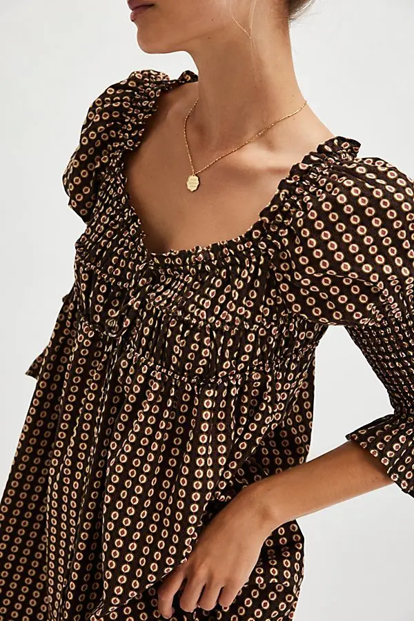 Free People Star Dip Mini Dress