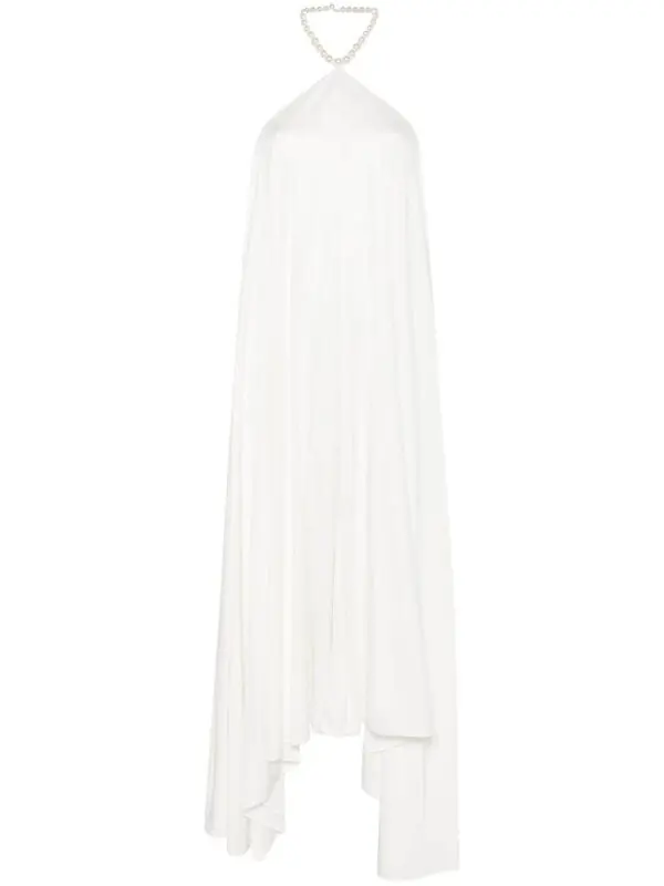 Retrofete Maryam Pearl-embellished Dress