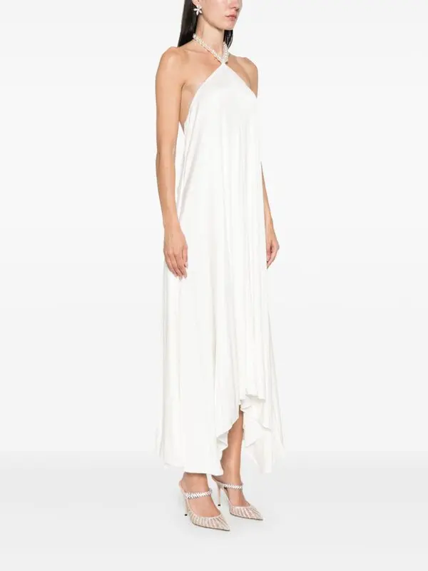Retrofete Maryam Pearl-embellished Dress