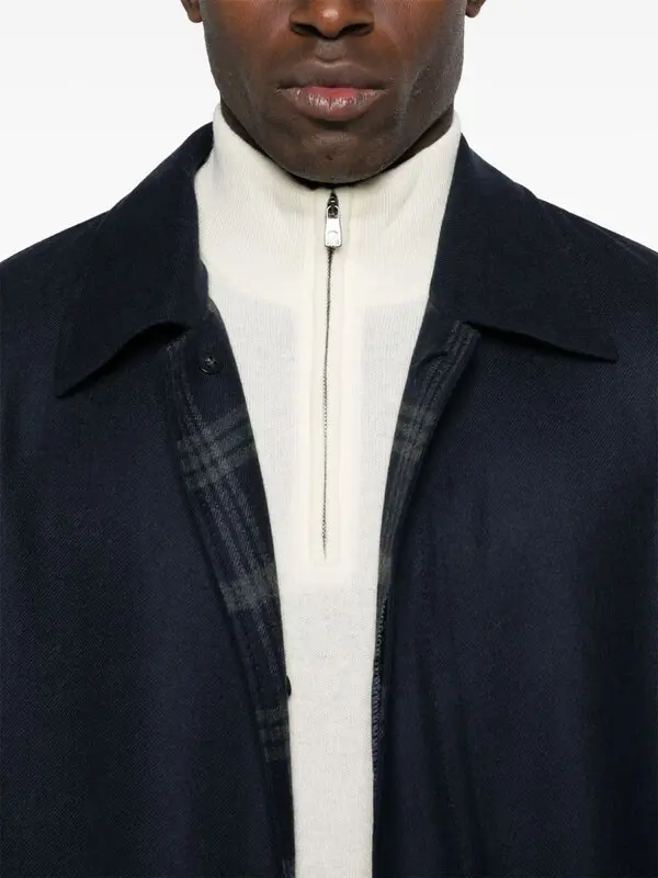Brioni Felted Coat