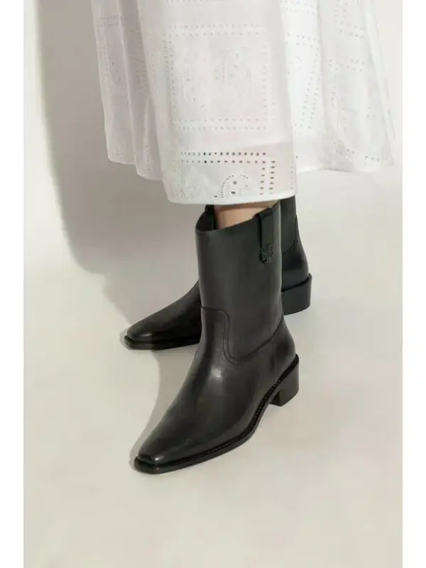 Tory Burch 35mm City Western Ankle Boots