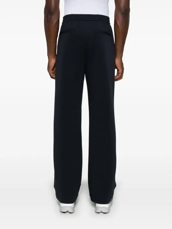 Emporio Armani Double-jersey Trousers - Blue