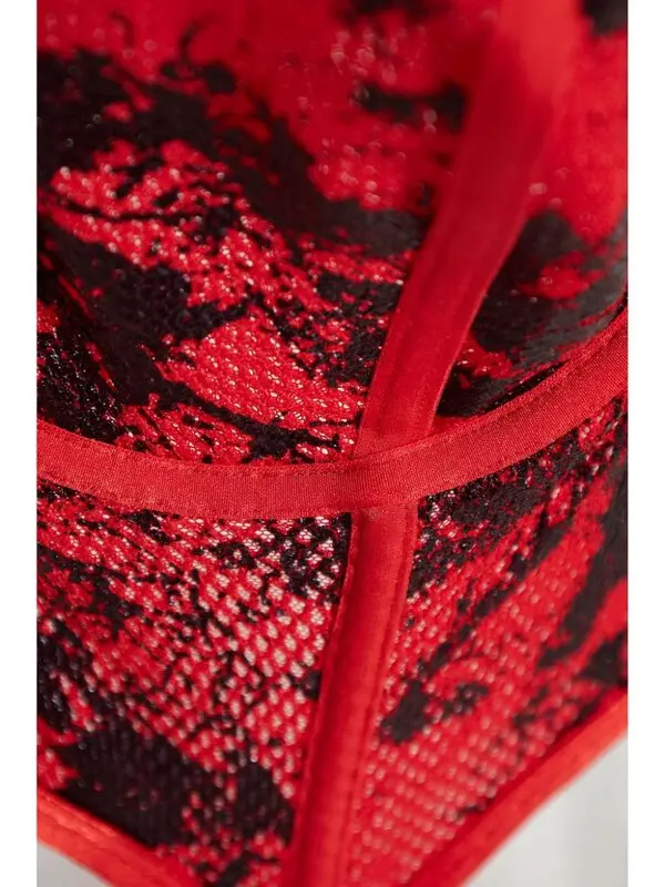 DIESEL® X Savage Fenty Metallic-effect Bustier