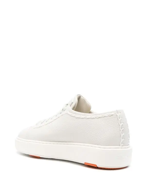 Santoni Leather Sneakers