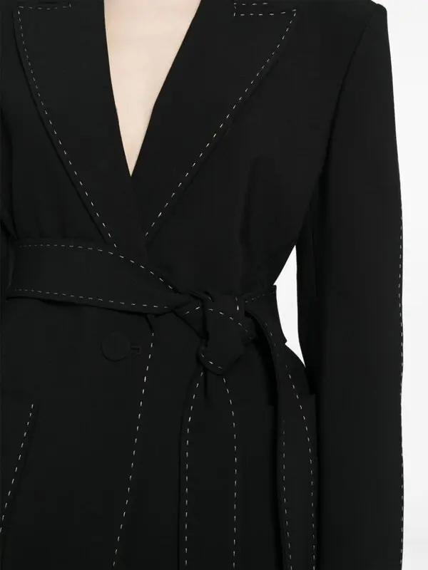 Elie Saab Topstitch Blazer