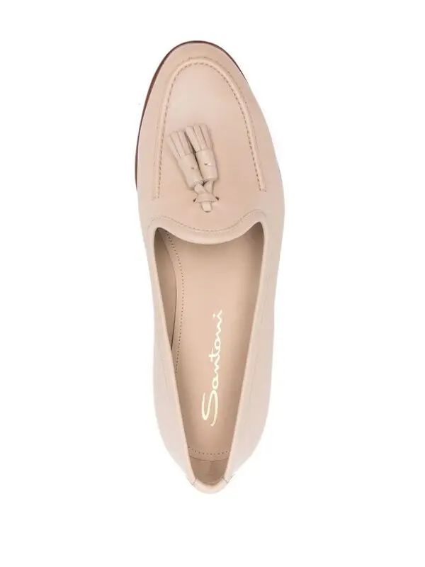 Santoni Andrea Loafers - Neutrals