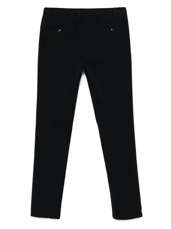 Canali Twill-weave Chinos - Blue