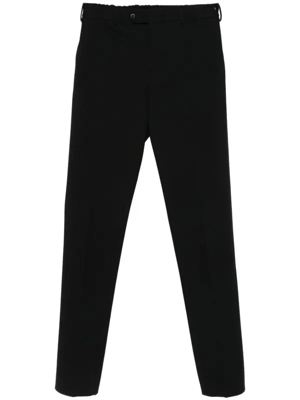 PT TORINO Tapered Trousers - Black