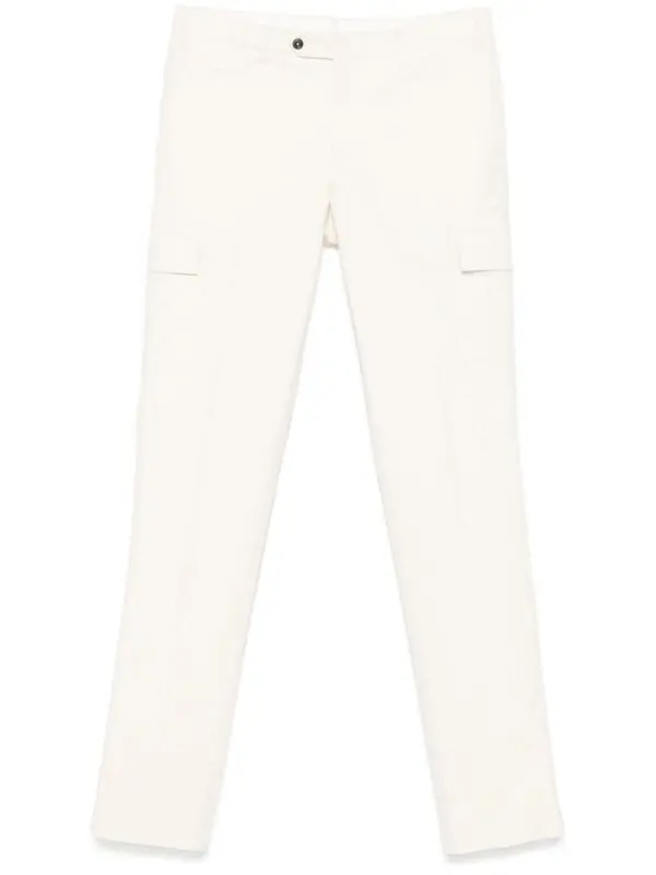 PT TORINO Felted Cargo Trousers - Neutrals