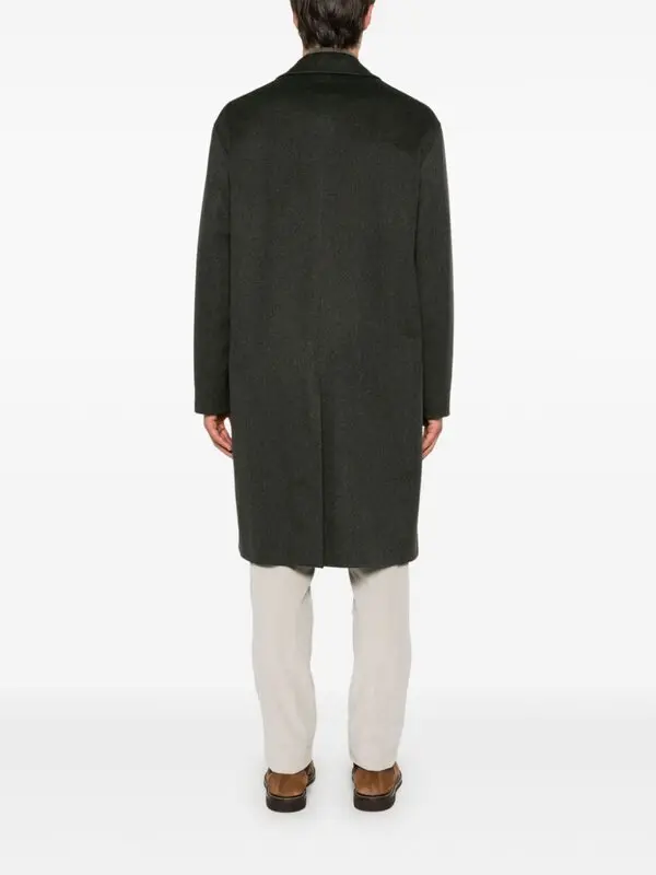 LARDINI Virgin Wool Mid-length Coat
