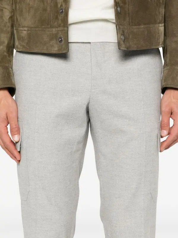 PT TORINO Felted Cargo Pants - Grey