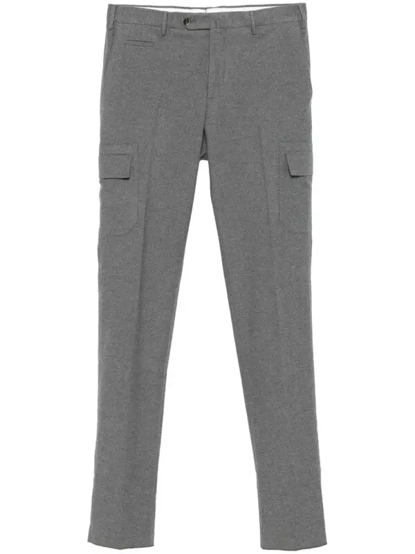 PT TORINO Felted Cargo Pants - Grey