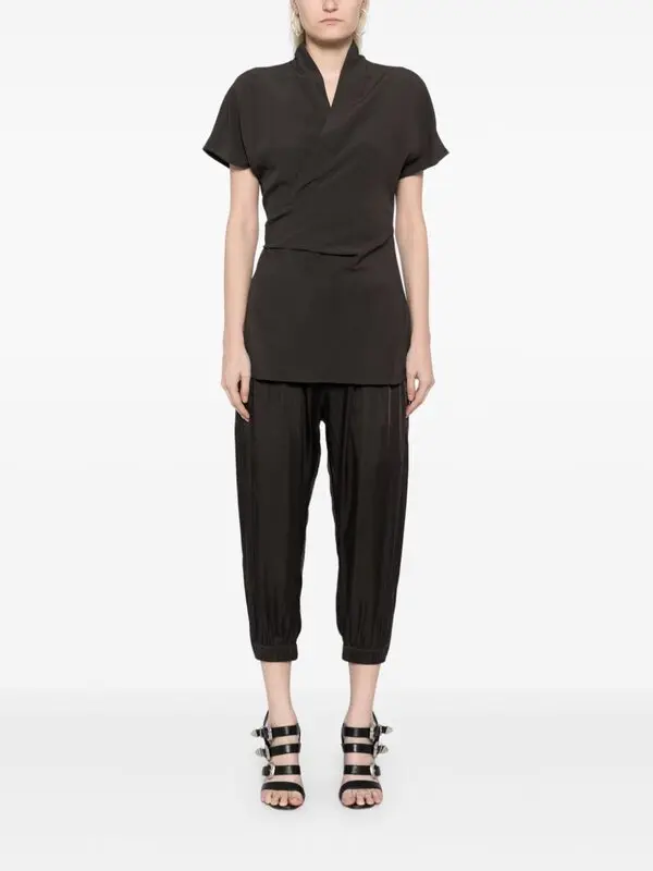 Rick Owens Cropped Track Pants