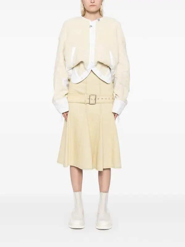 Mihara Yasuhiro Long-sleeve Cropped Jacket