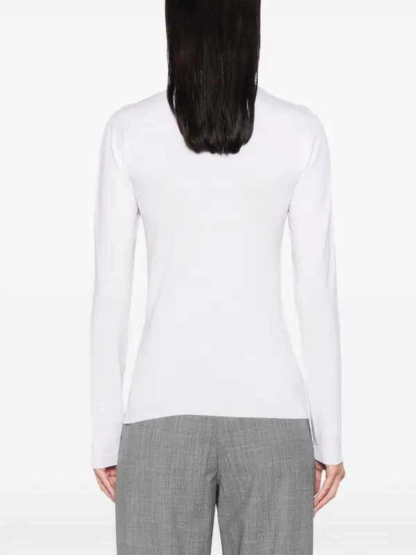 Fabiana Filippi Fine-knit Sweater - White