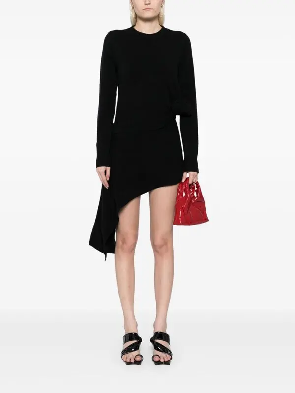 Rokh Asymmetric Knitted Dress