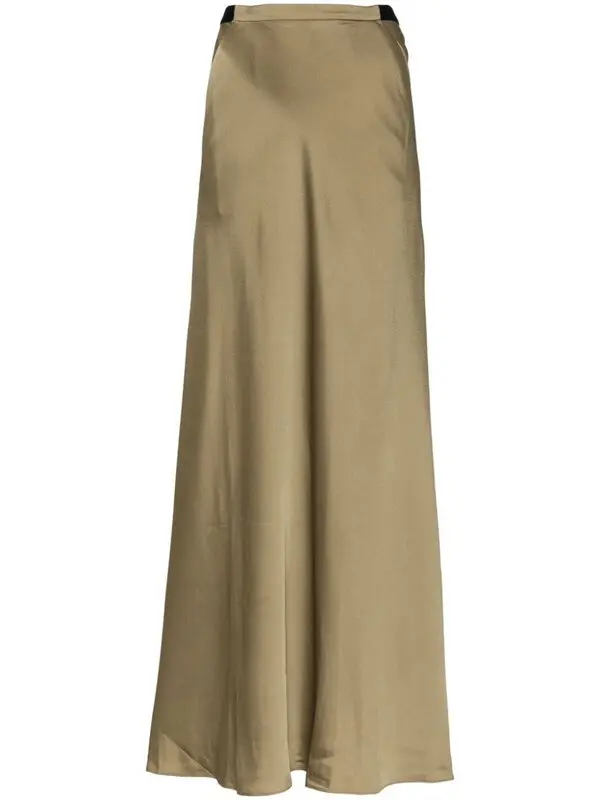 Christopher Esber Front Pocket Bias Maxi Skirt