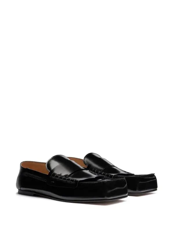 Jacquemus Carré Loafers - Black