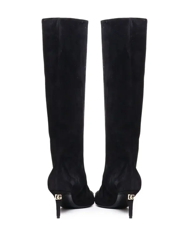 Dolce & Gabbana 70mm Suede Knee-high Boots