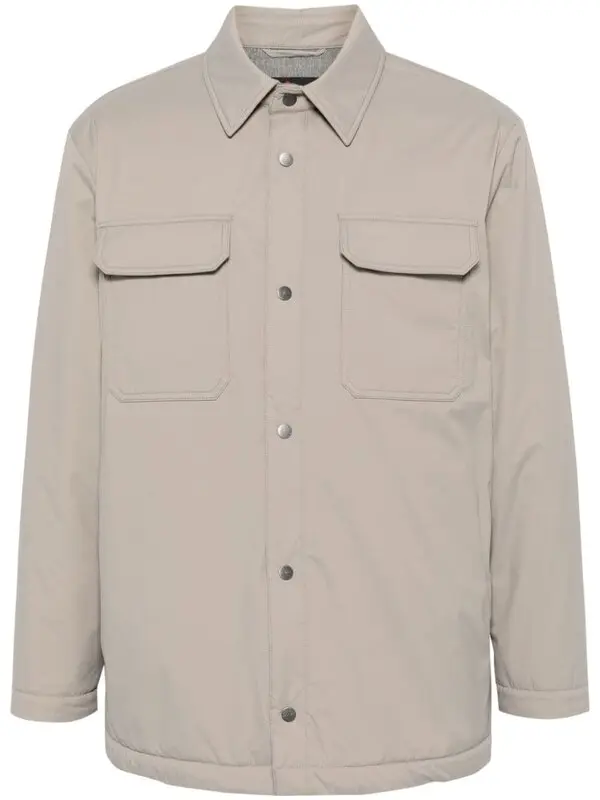 Kiton Padded Jacket - Neutrals