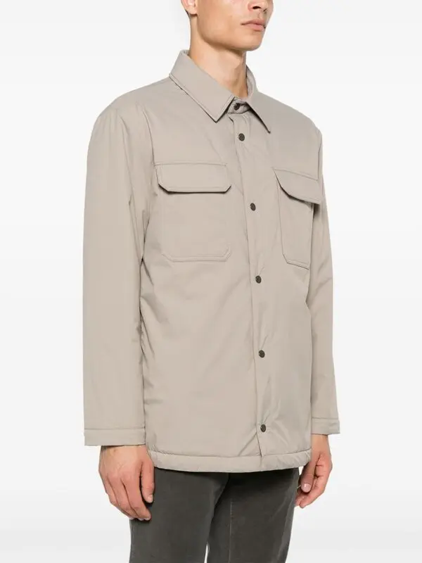 Kiton Padded Jacket - Neutrals