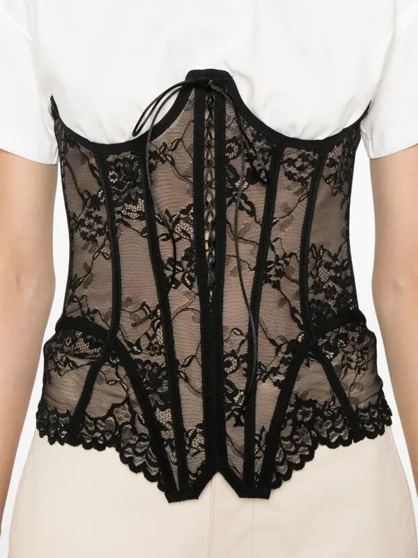 Giuseppe Di Morabito Corset-detail T-shirt