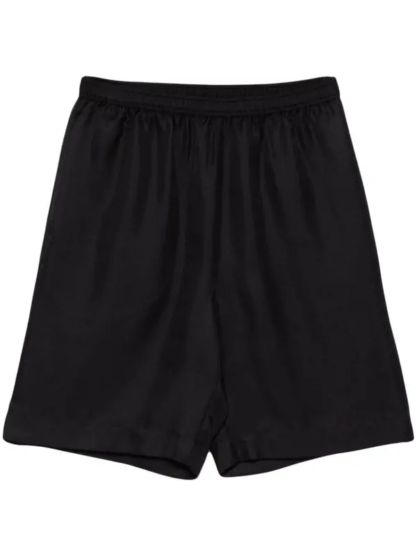 Loulou De Saison Zinia Twill Shorts - Black