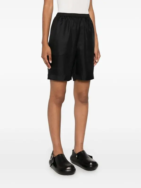 Loulou De Saison Zinia Twill Shorts - Black