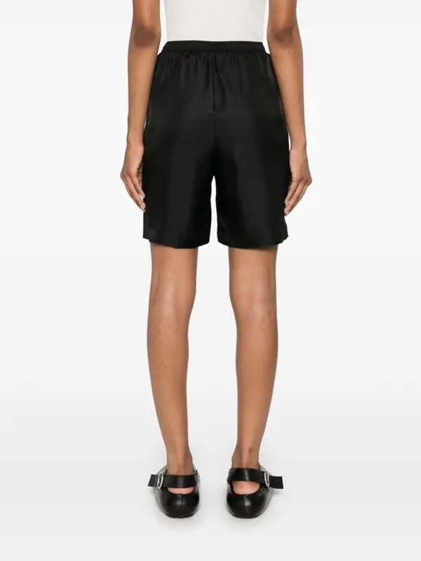 Loulou De Saison Zinia Twill Shorts - Black