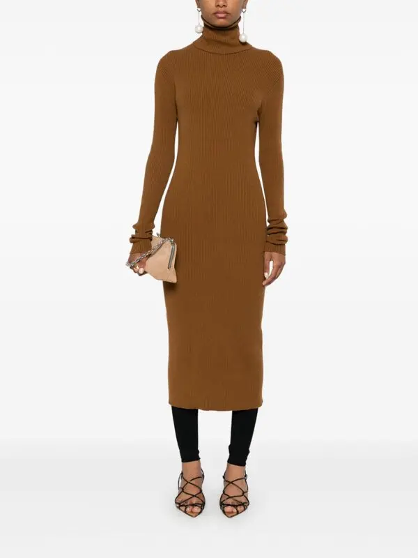 Black Dress Myer Knit Dress Buy Anastasia Knitted Midi Dress For USD  BARBOUR_US