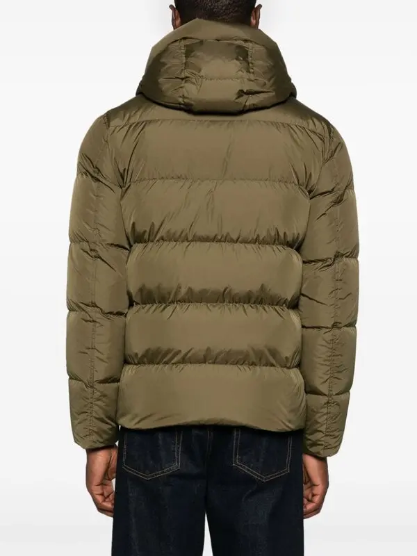Herno Hooded Puffer Jacket - Green