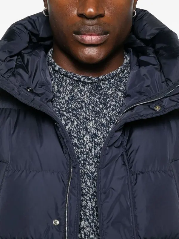 Herno Hooded Puffer Jacket - Blue
