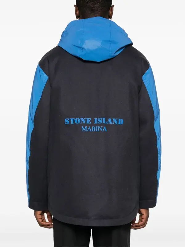 Stone Island Logo-print Padded Jacket
