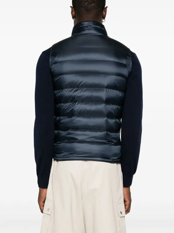 Herno Reversible Goose Down Gilet - Blue