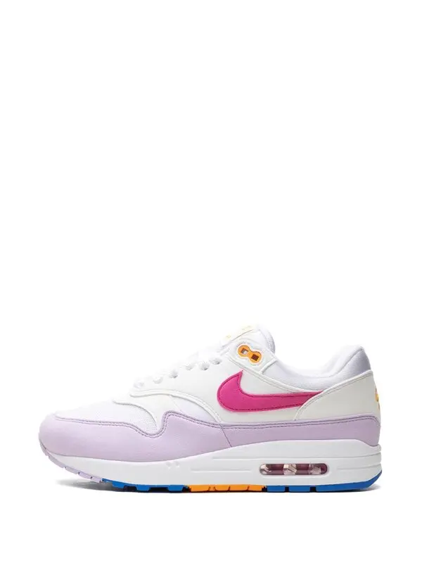 Nike Air Max 1 '87 Mismatched Swoosh Sneakers - Neutrals