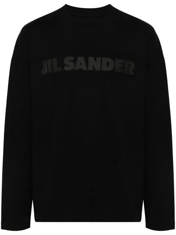 JIL SANDER Logo-print T-shirt - Black