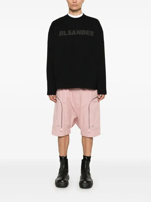 JIL SANDER Logo-print T-shirt - Black